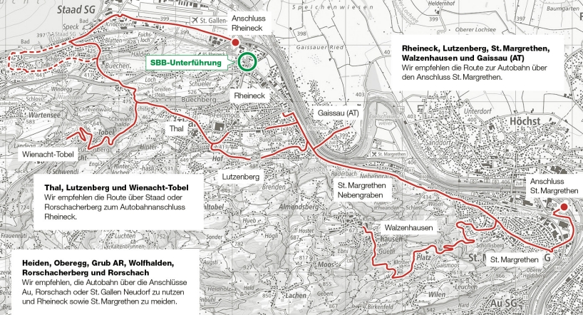 SBB-Unterführung Buriet | sg.ch
