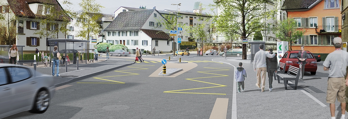 Zentrum von Eschenbach wird sicherer und attraktiver | sg.ch