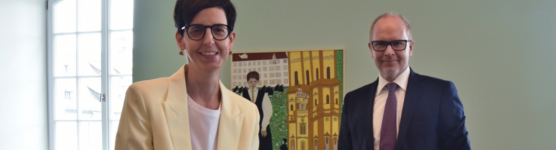 Susanne Hartmann übernimmt Regierungspräsidium | sg.ch