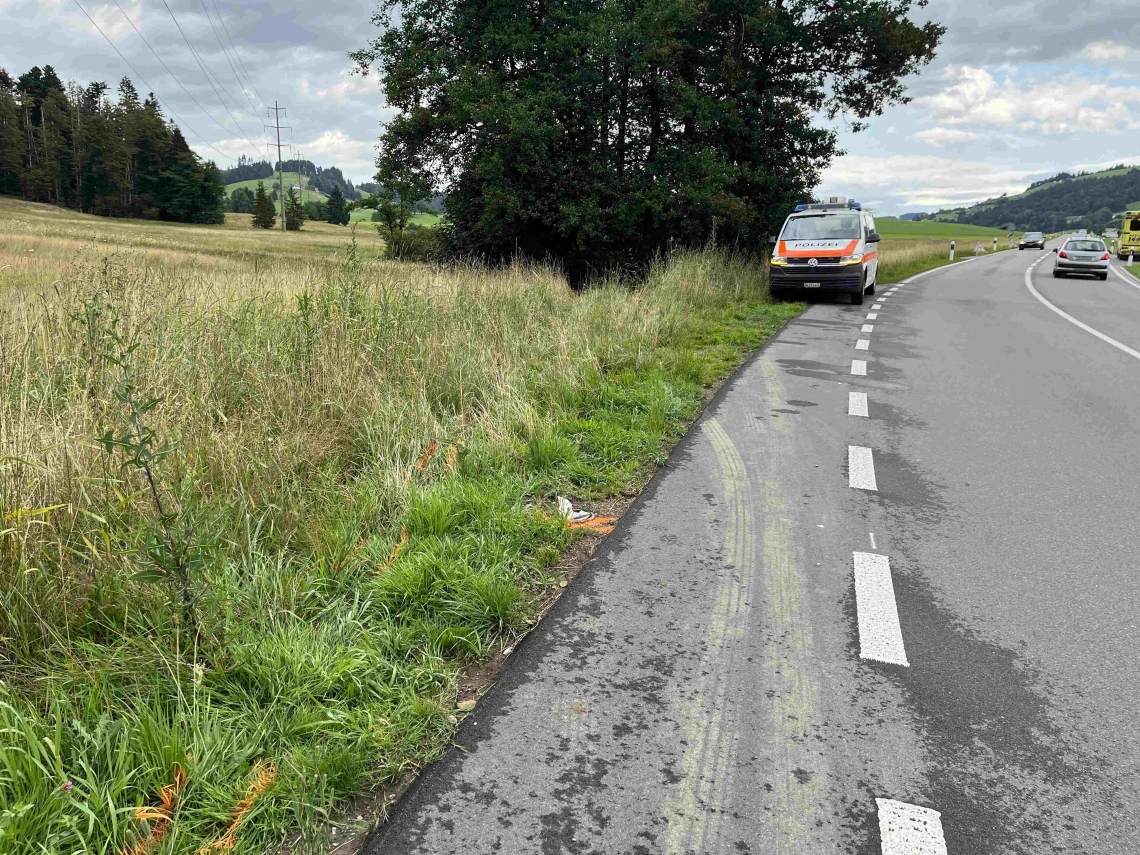 Ricken: Gegen Bäume geprallt und leicht verletzt | sg.ch